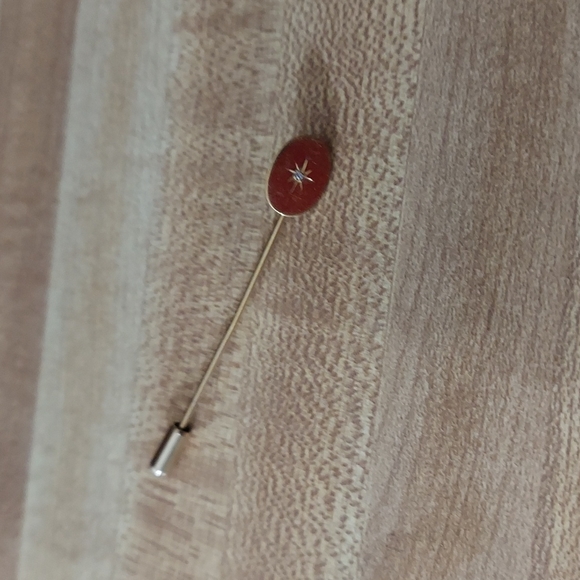 Vintage | Jewelry | Vintage Gold Diamond Stick Pin | Poshmark